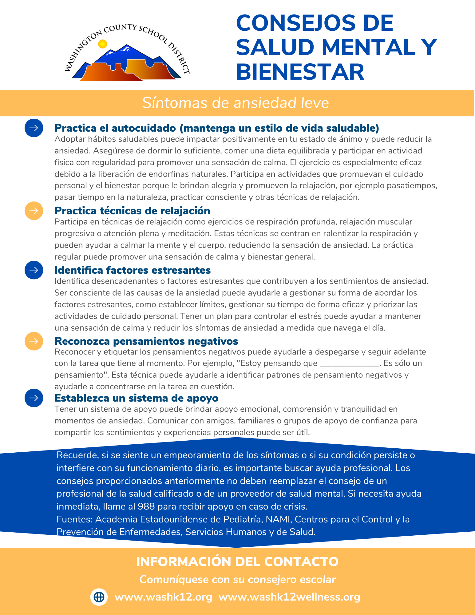 Early Identification – Mental Health and Wellness